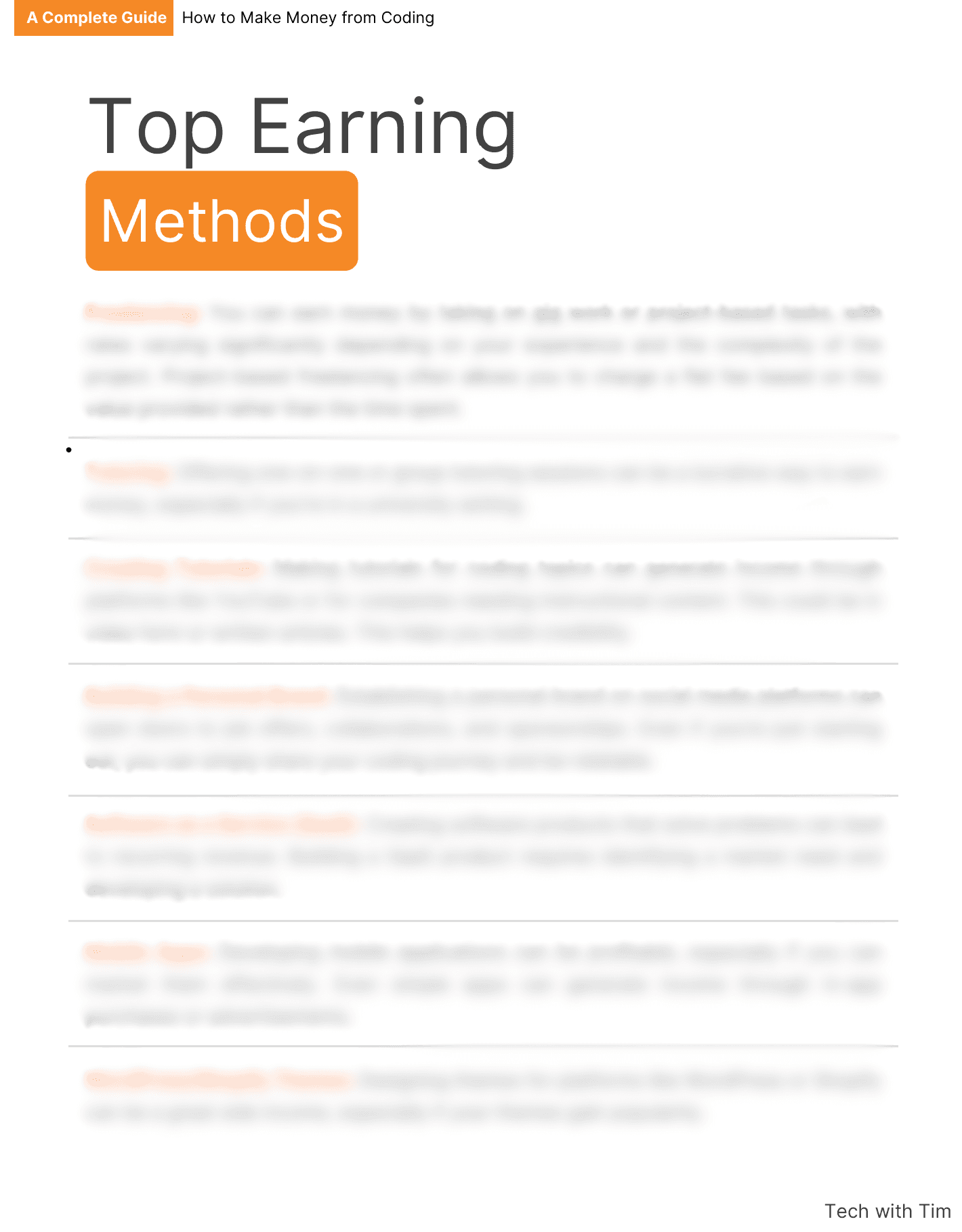 Tim's Coding Corner Newsletter